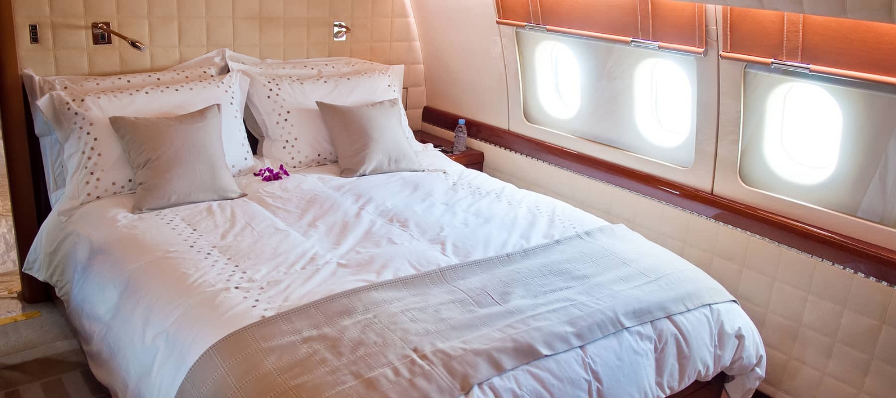 Comfort in the Sky: Exploring Luxury Private Jet Bedrooms | Charter ...